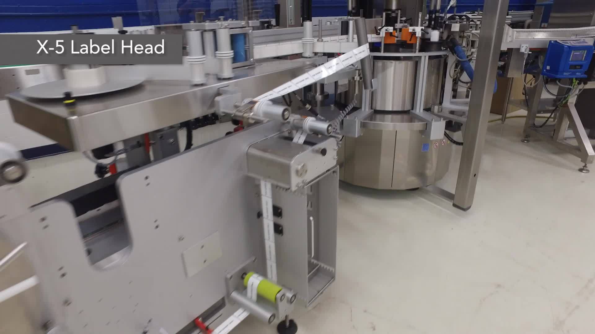 RL-420 Pressure Sensitive Label Applicators | Automated Pharma Labeler ...